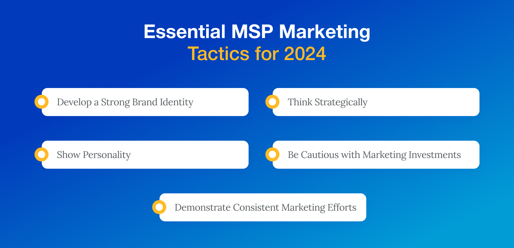 How To Grow Your Msp A Marketing Guide